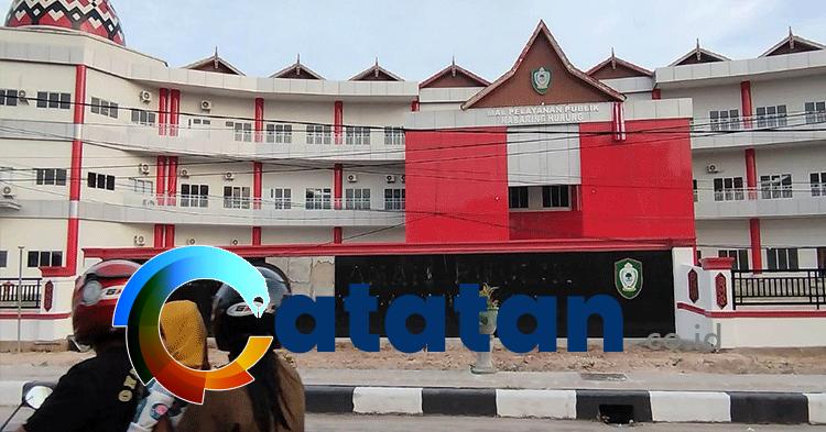 Pelang Nama Mal Pelayanan Publik Dirusak - Catatan.co.id